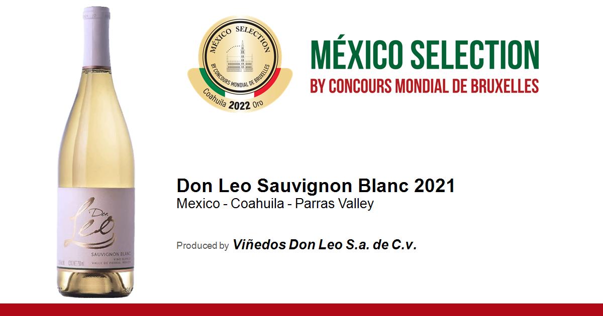 Don Leo Sauvignon Blanc 2021 • México Selection by CMB