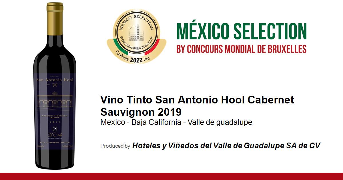 Vino Tinto San Antonio Hool Cabernet Sauvignon 2019 • México Selection by CMB