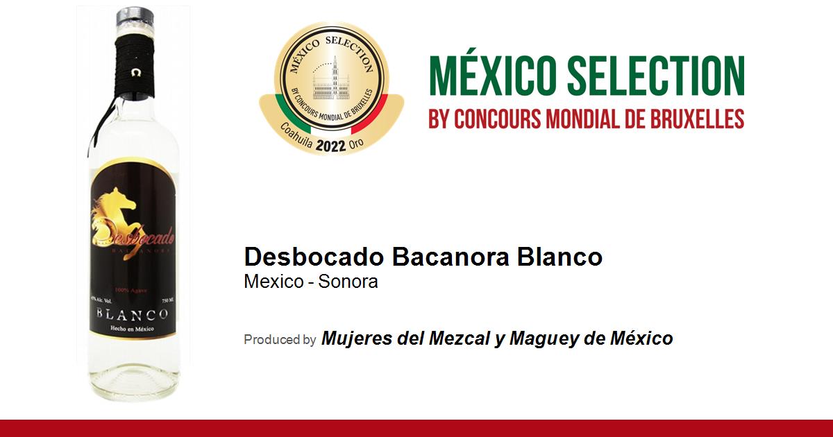 Desbocado Bacanora Blanco • México Selection by CMB