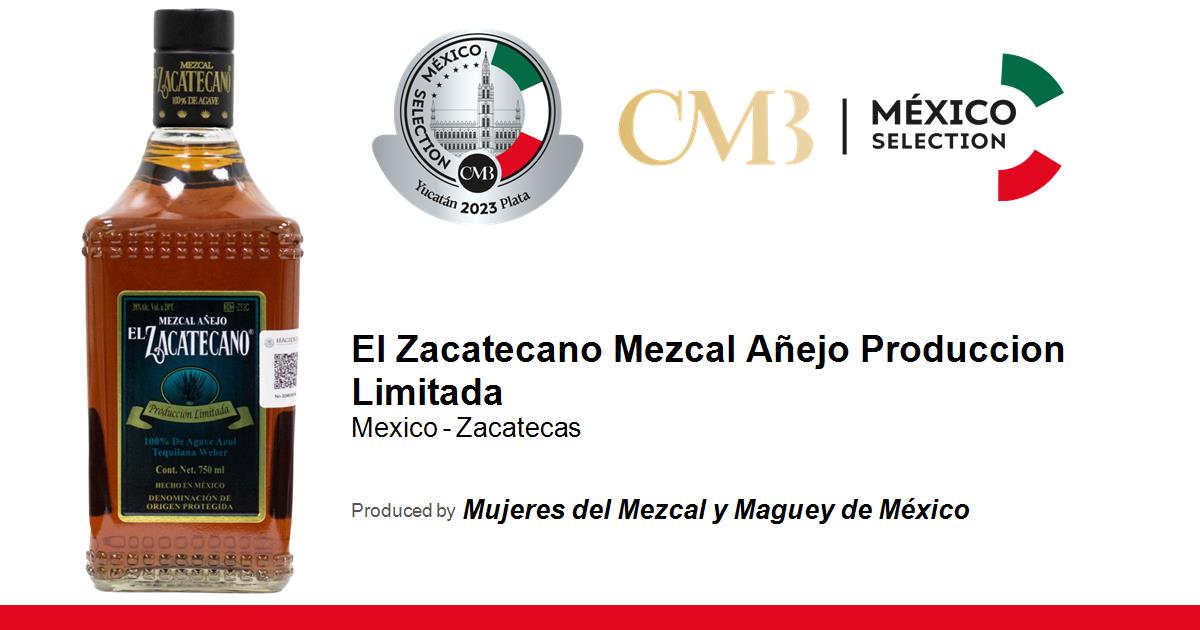 El Zacatecano Mezcal Añejo Produccion Limitada • México Selection by CMB