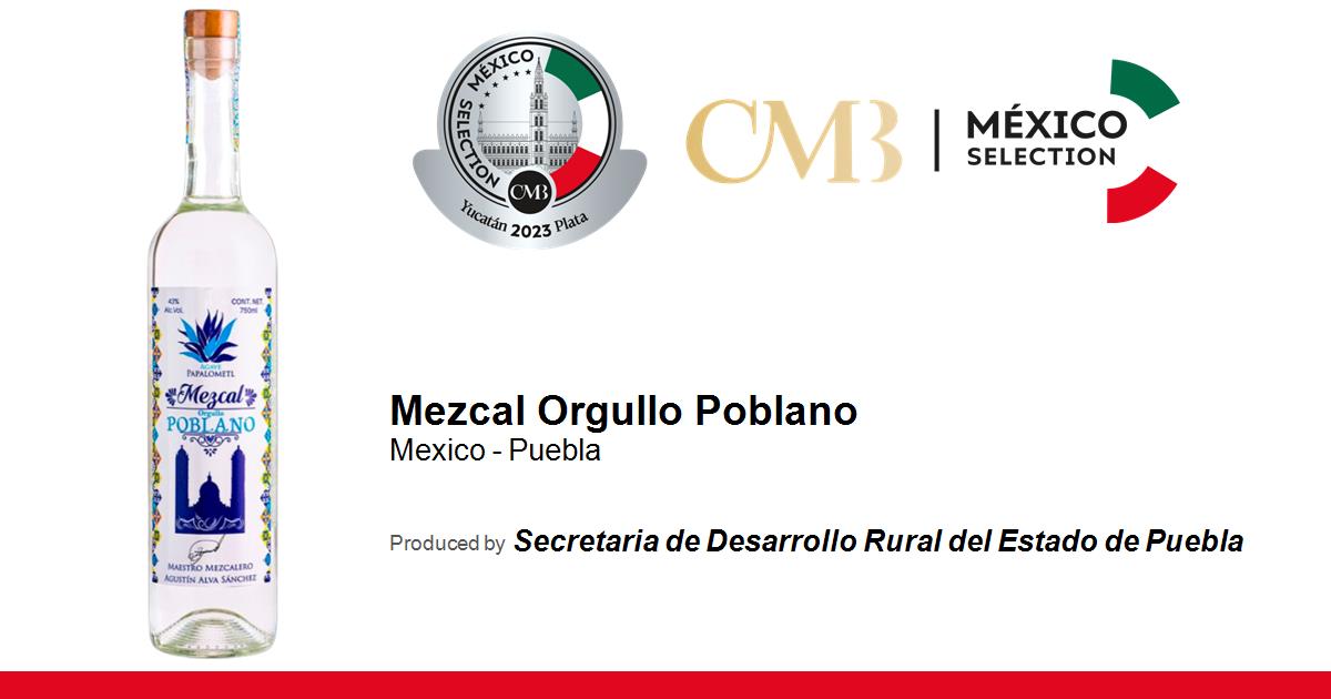 Mezcal Orgullo Poblano • México Selection by CMB