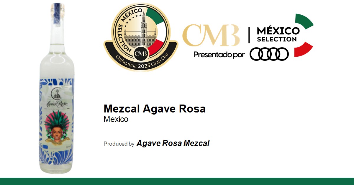 Mezcal Agave Rosa • México Selection by CMB